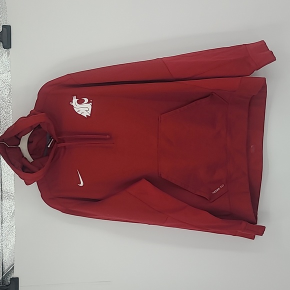 Nike | Shirts | Nike Washington State Cougars Hoodie Sweatshirt Xxl Red | Poshmark